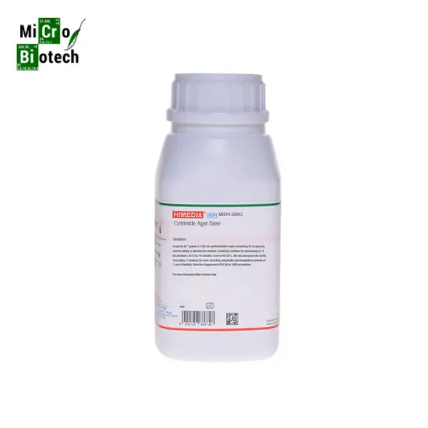 Gélose Cetrimide (base) 500 g Himedia - La Boutique en ligne